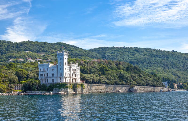 Trieste, the Architectures and Arts Editorial Image - Image of ...