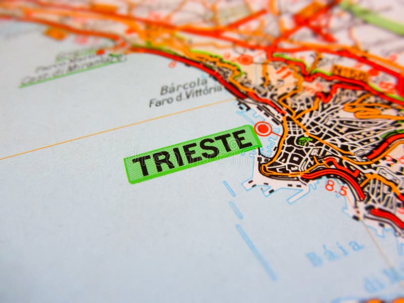 Trieste Map Stock Photos - Free & Royalty-Free Stock Photos from Dreamstime