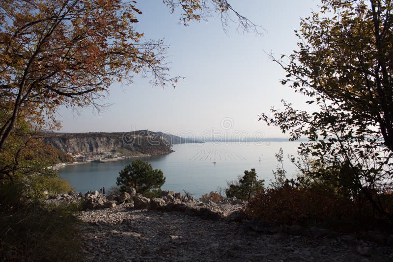 Trieste landscape stock photo. Image of gulf, amazing - 108153480