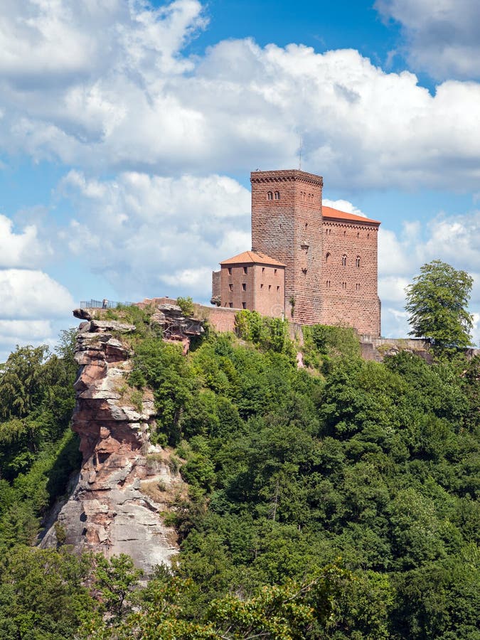 Trifels stock photo. Image of view, rock, annweiler, castle - 41592136