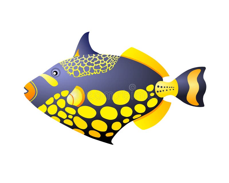 Triggerfish Cartoon Stock Illustrations – 123 Triggerfish Cartoon Stock ...