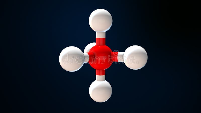 Trigonal Bipyramidal Bond Angle 3d Illustration Stock Illustration ...
