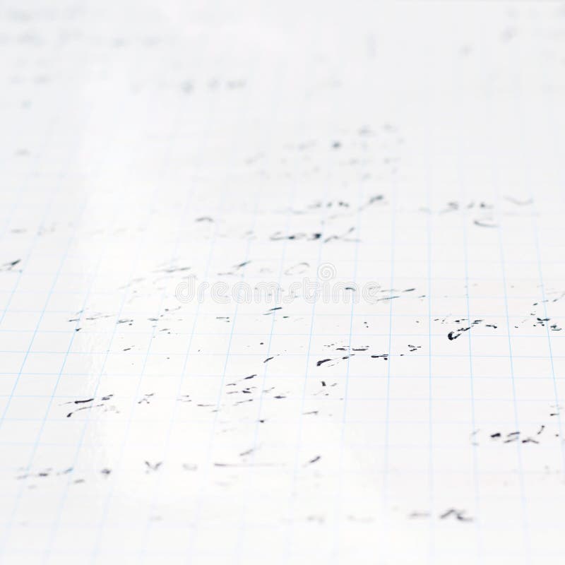 Trigonometry Math Equations and Formulas Stock Image - Image of concept ...