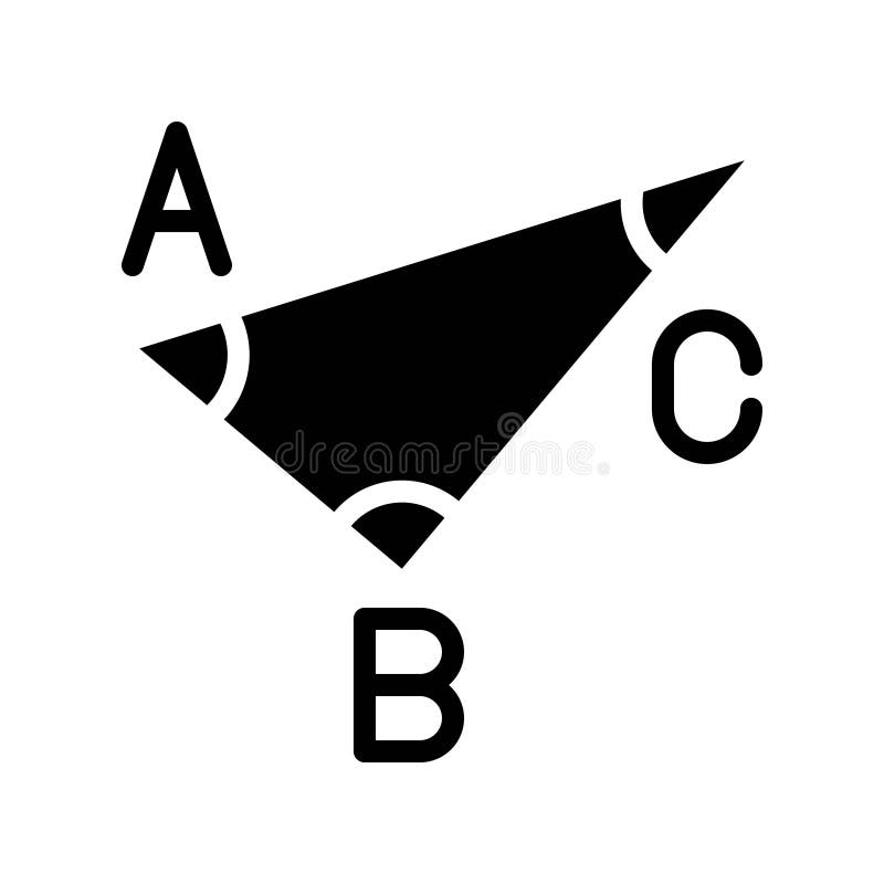 Trigonometry Vector, Back To School Solid Style Icon Stock Vector ...