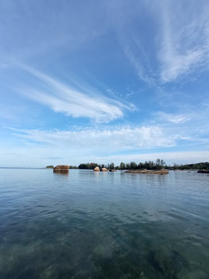 Trikora beach stock photo. Image of cloud, river, bintang - 200930618