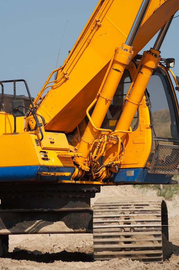 Escavador foto de stock. Imagem de local, coordenador, escavador - 946978