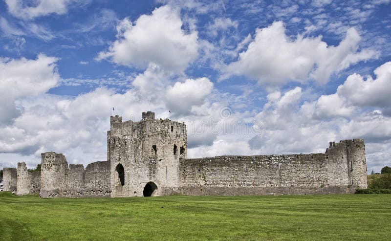 Trim Castle stock photo. Image of military, europe, medieval - 15995030