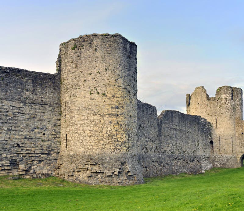 Trim Castle stock photo. Image of irish, tower, protection - 31629160