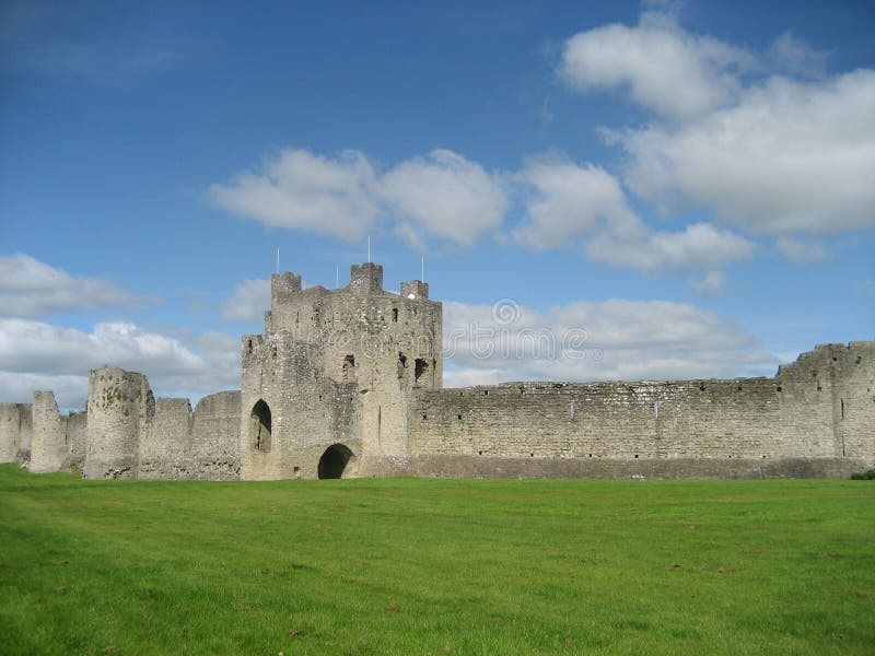 Trim Castle stock image. Image of europe, architecture - 26149253