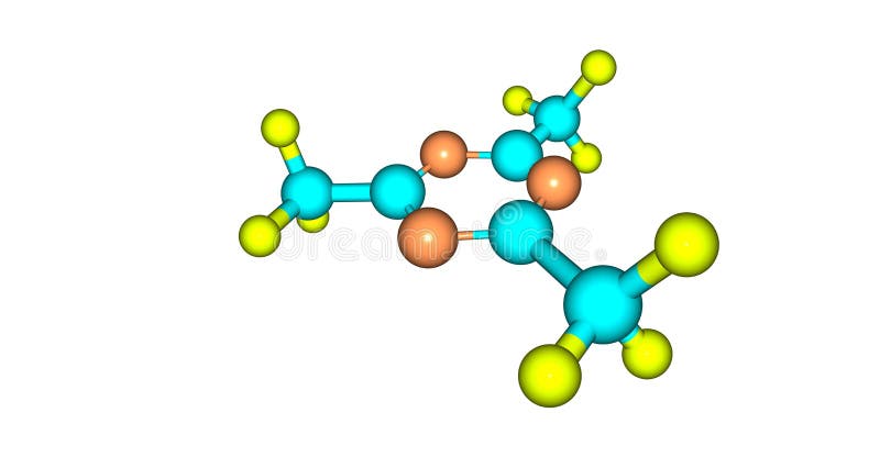 2,4,6-Trimethyl-1,3,5-triazine Molecular Structure Isolated on Grey ...