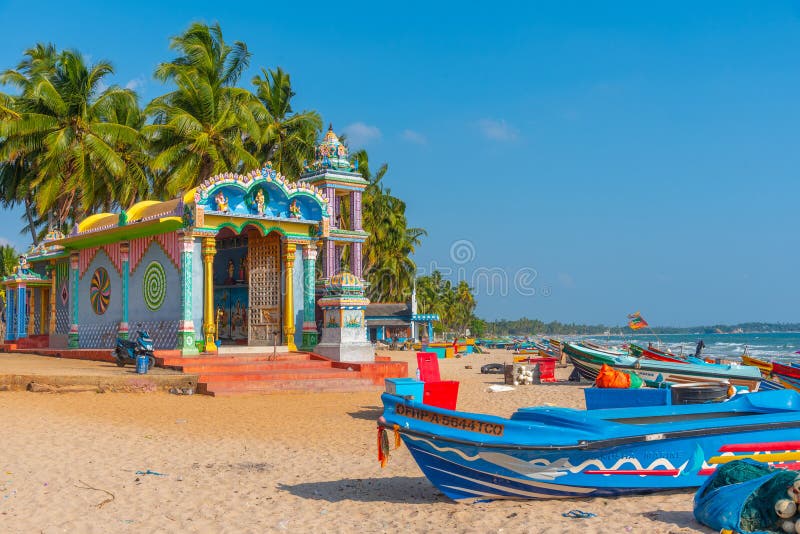 Trincomalee, Sri Lanka, February 6, 2022: Bala Murugan Temple at ...