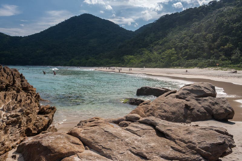 Trindade Beach Rio De Janeiro Stock Image - Image of sand, waters: 27870661