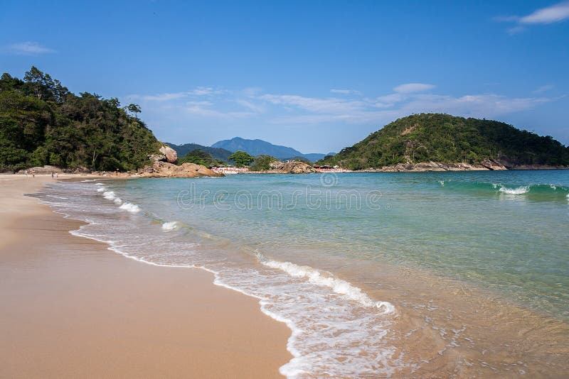 Trindade Beach Sao Paulo stock photo. Image of ocean - 27982054