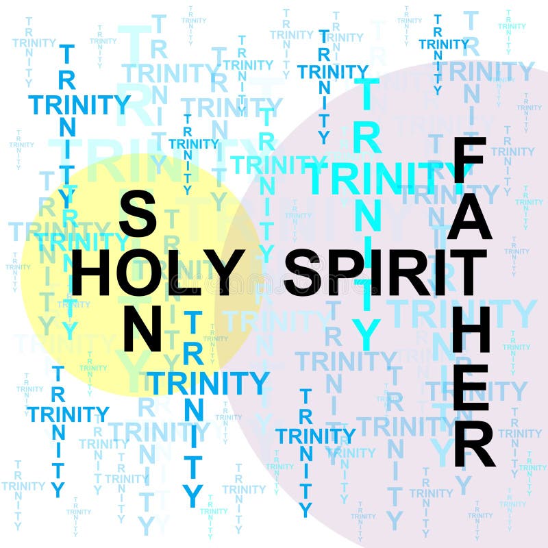 Trinity stock illustration. Illustration of hope, christian - 19558256