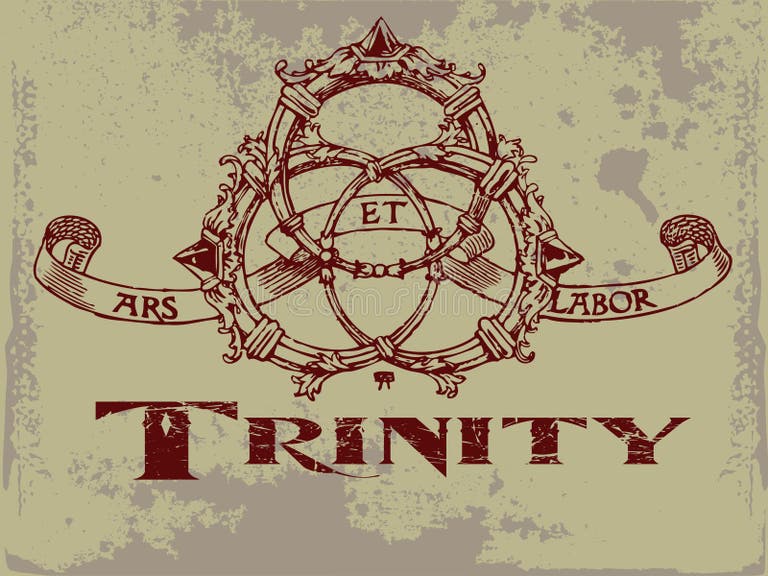 Trinity stock vector. Illustration of craft, cobweb, handcrafted - 2516848