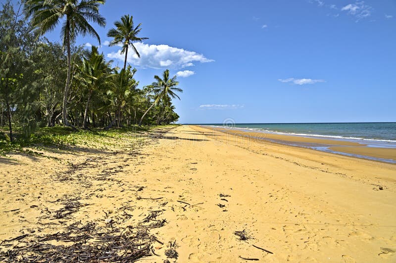 Trinity Beach - Queensland, Australia Stock Image - Image of paradise ...