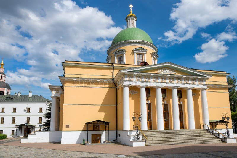 Trinity Cathedral of St. Daniel Monastery Stock Photo - Image of ...