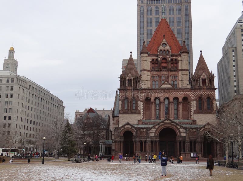 Trinity Church, Boston editorial stock photo. Image of boston - 51752043