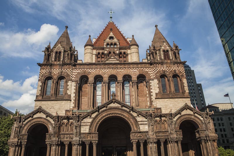 Trinity Church, Boston stock image. Image of massachusetts - 34854883