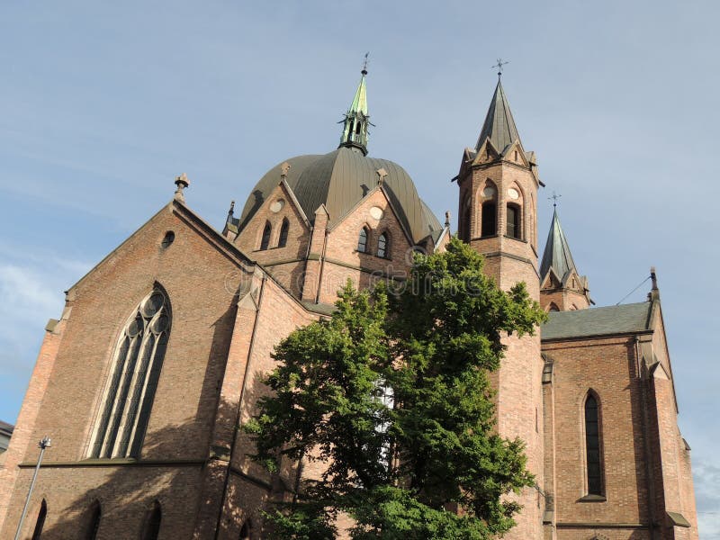 Trinity Church in Oslo, Norway. Stock Photo - Image of churches, norway ...
