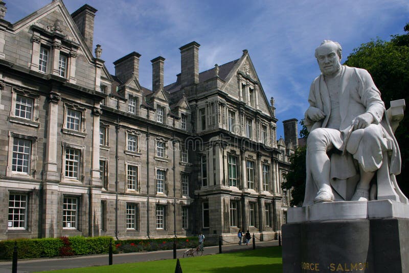 Trinity college stock photo. Image of park, library, dublin - 11666536