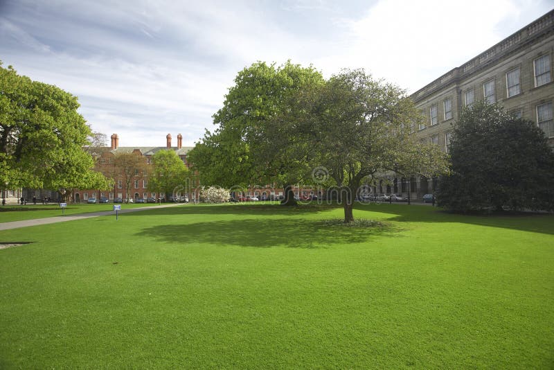 Trinity College stock image. Image of landmark, europe - 12243733