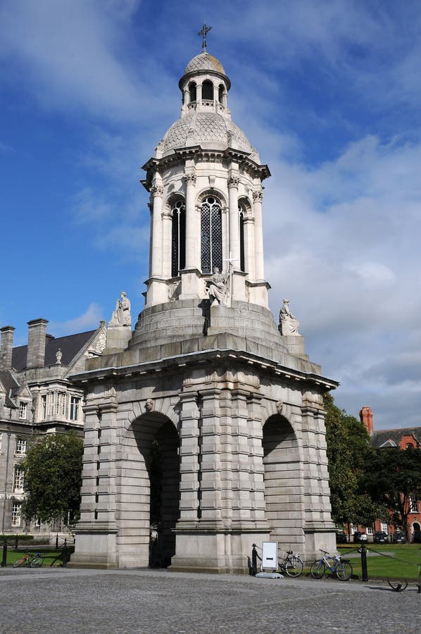 Trinity college stock photo. Image of blue, eire, trinity - 26717664