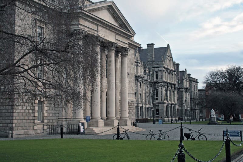Trinity College Campus stock photo. Image of blue, campus - 3970862