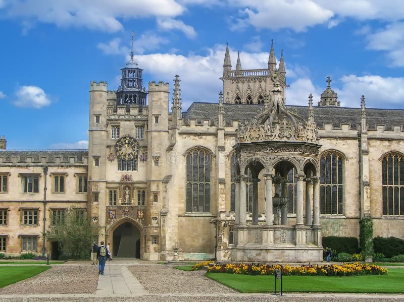 Trinity College, Cambridge, England Editorial Stock Photo - Image of ...