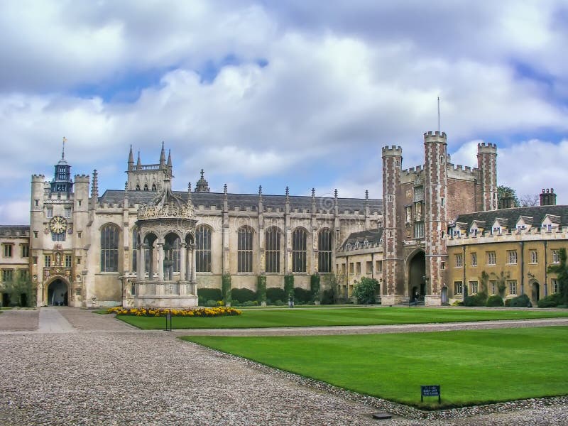 Trinity College, Cambridge, England Editorial Stock Photo - Image of ...