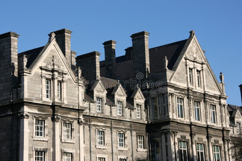 Trinity College Campus stock photo. Image of blue, campus - 3970862