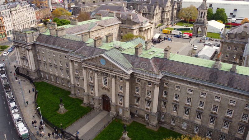 Trinity College Dublin Aerial Stock Photos - Free & Royalty-Free Stock ...