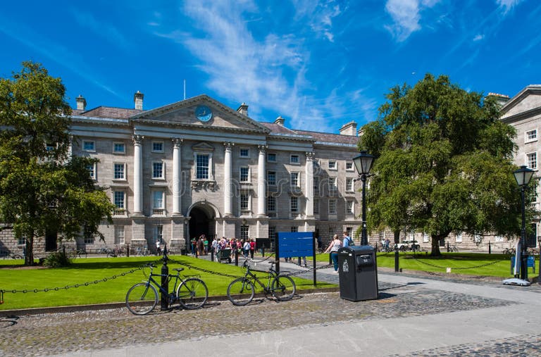 Trinity College, Dublin editorial photography. Image of cityscape ...