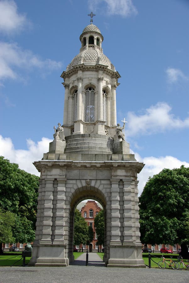 Trinity College, Dublin, Ireland Stock Photo - Image of university ...