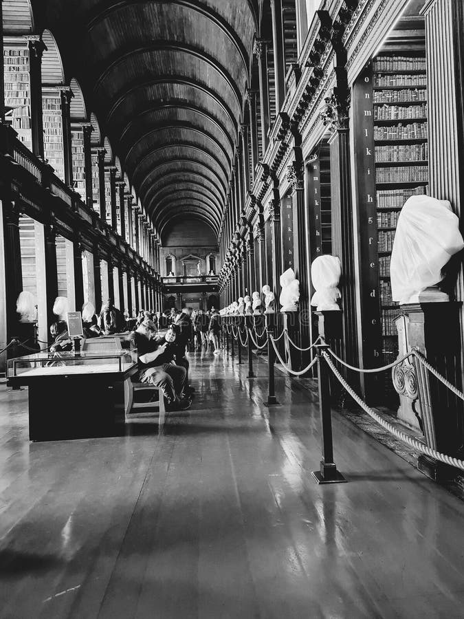 Trinity College Library, Dublin Ireland Editorial Photo - Image of ...