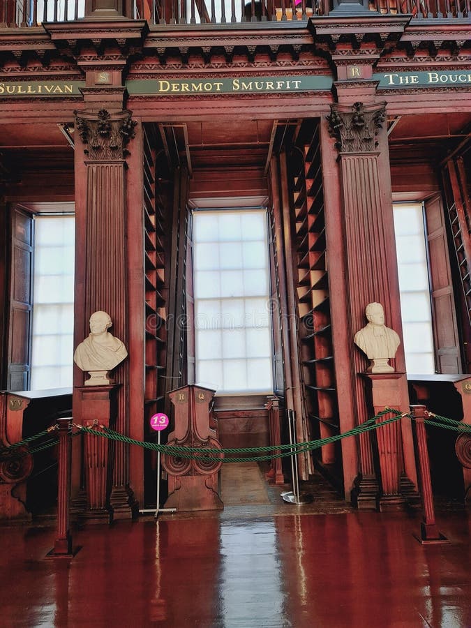 Trinity College Library, Dublin Ireland. Editorial Photo - Image of ...