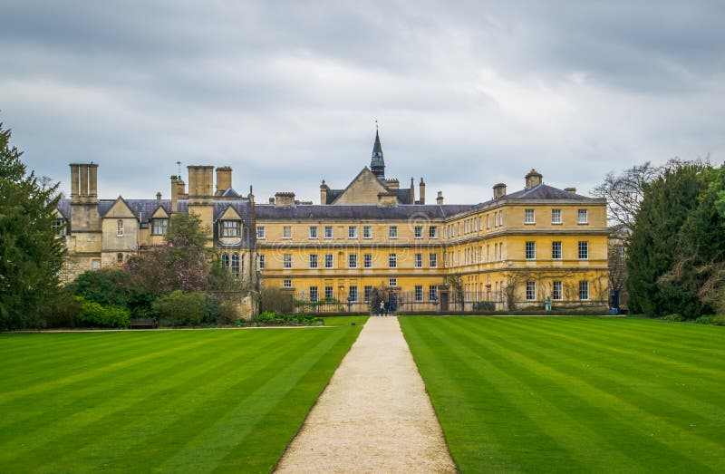 Trinity College, Oxford University (rear Garden) Editorial Photography ...