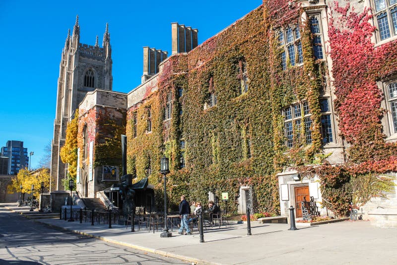 University College at University of Toronto Editorial Stock Image ...