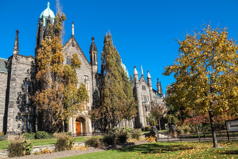 Trinity College at University of Toronto Editorial Stock Photo - Image ...