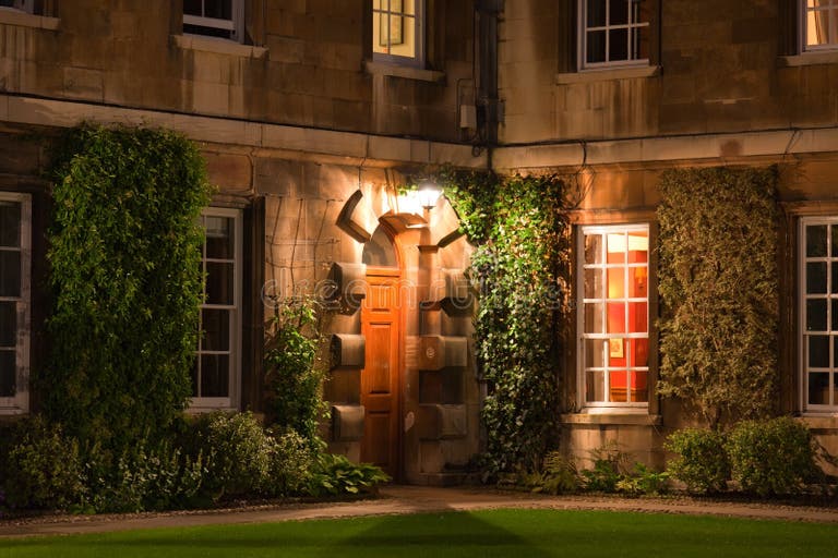 Trinity Hall College. Cambridge. UK Stock Image - Image of academic ...
