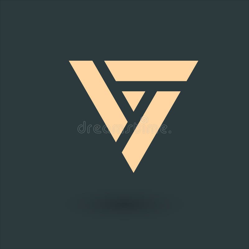 Trinity Knot in Triangle. Trinity Concept. Business Identity Tech ...