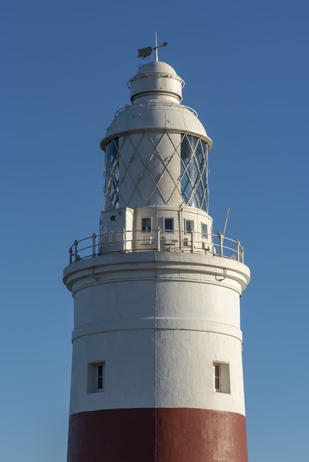 Trinity House Lighthouse in Gibraltar Stock Image - Image of europe ...