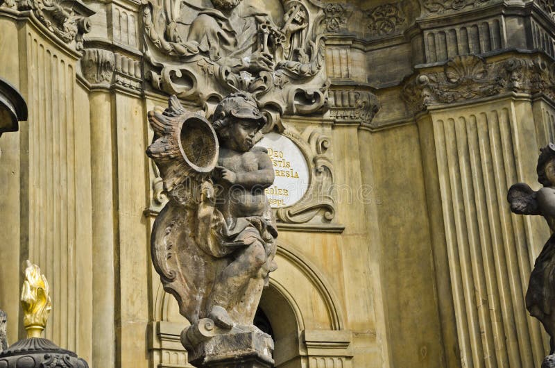 Trinity Monument Olomouc, Czech Republic Editorial Stock Photo - Image ...