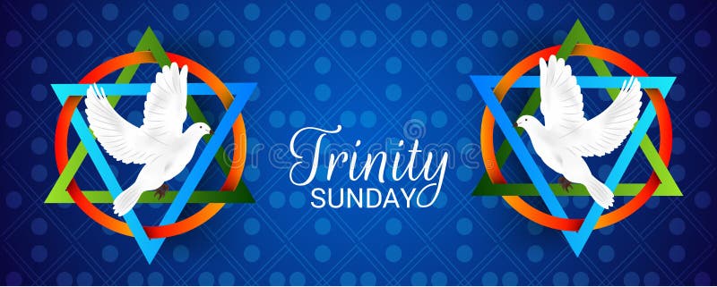 Trinity Sunday. stock illustration. Illustration of icon - 117137194