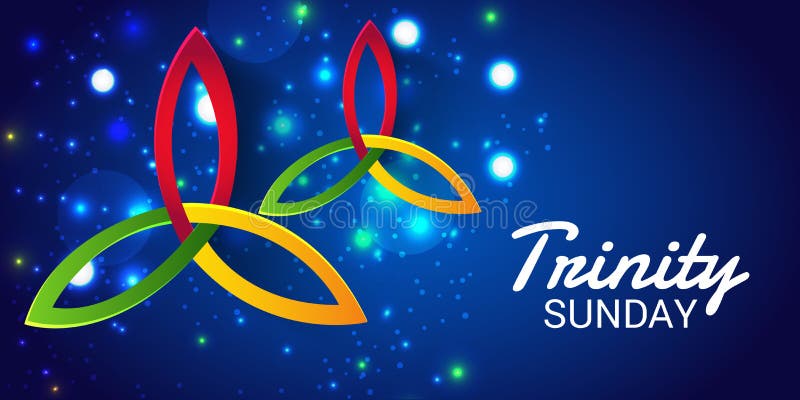 Trinity Sunday. stock illustration. Illustration of holiday - 93491627