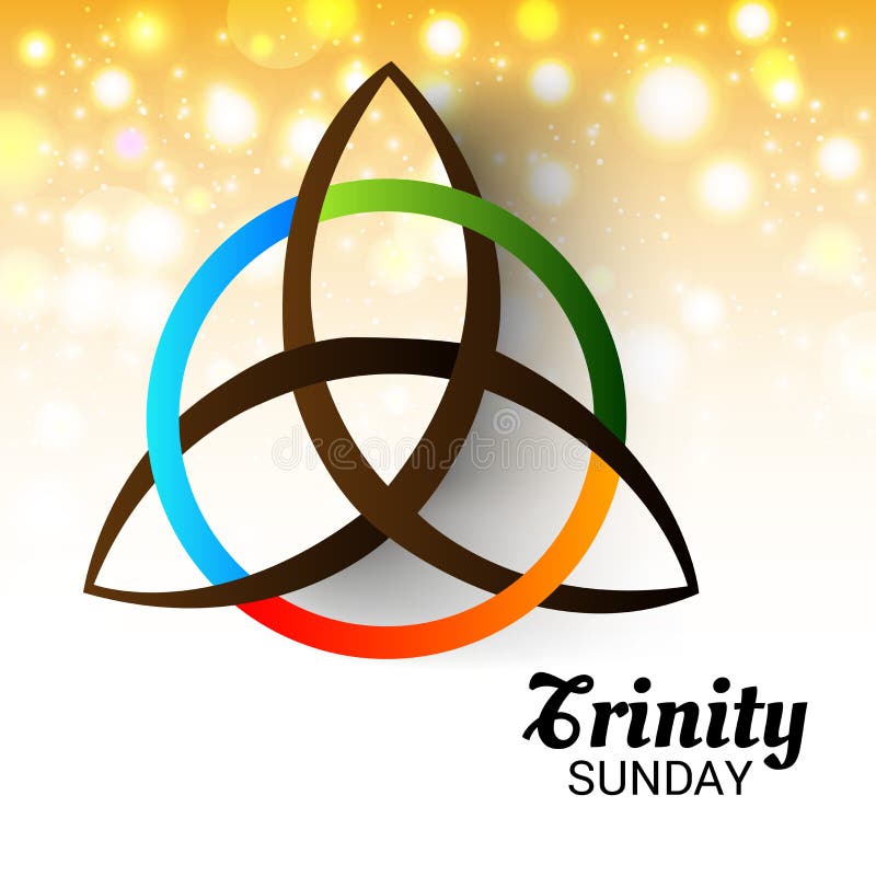 Trinity Sunday. stock illustration. Illustration of celebration - 184830597
