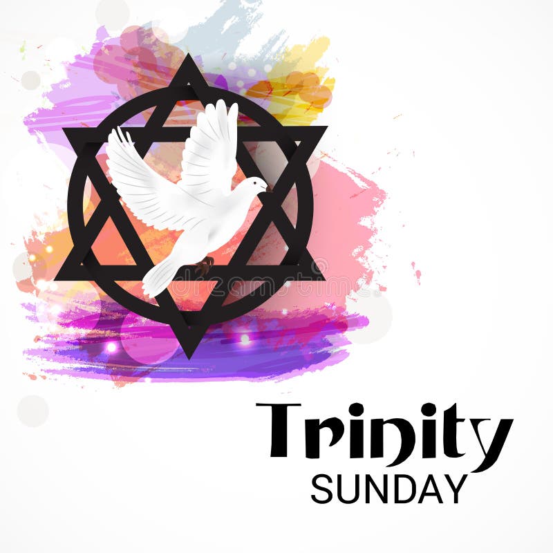 Trinity Sunday. stock illustration. Illustration of holy - 93491428