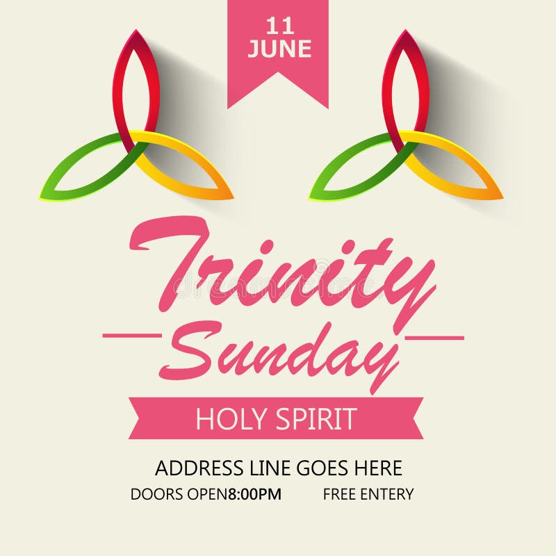 Trinity Sunday. stock illustration. Illustration of peace - 93491963