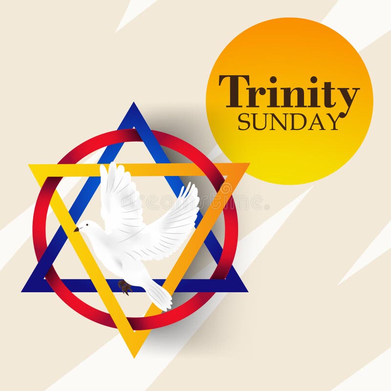 Trinity Sunday. stock illustration. Illustration of abstract - 93491988