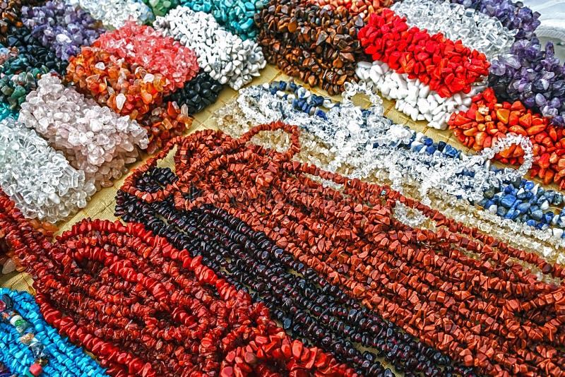 Trinkets 46 stock image. Image of brown, blue, charm - 32735869